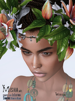 Second Life Marketplace - { wren's nest } Misha Shape for LeLutka ...