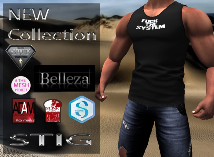 Second Life Marketplace - STIG MATT TANK [Signature Gianni ,Slink ...