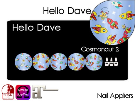 Second Life Marketplace - Hello Dave - Nail Appliers - Cosmonaut 2