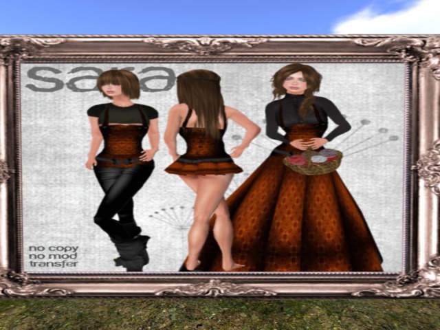 Second Life Marketplace - *~ DT ~* Sara in Bronze