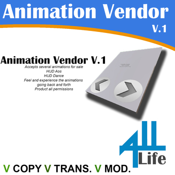 Second Life Marketplace - Animation Vendor