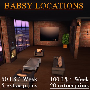 Second Life Marketplace - Skybox to Rent 50 L$ / week