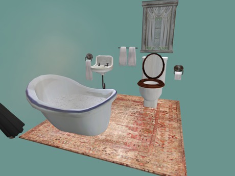 Second Life Marketplace - JL m* "LaPlace" Complete Bathroom