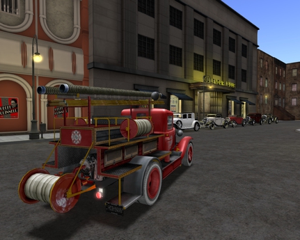Second Life Marketplace - G&D MOTORS Fire Truck 1920
