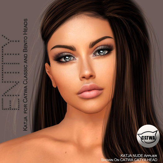Second Life Marketplace - Entity Skins for Catwa Head: Katja Nude