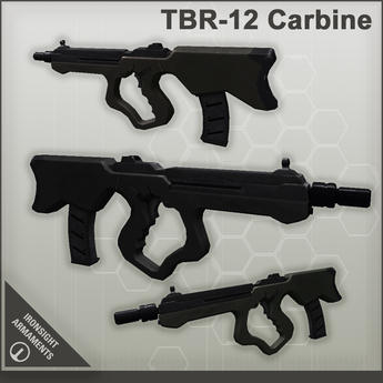 Second Life Marketplace - Ironsight Armaments - TBR-12 Carbine