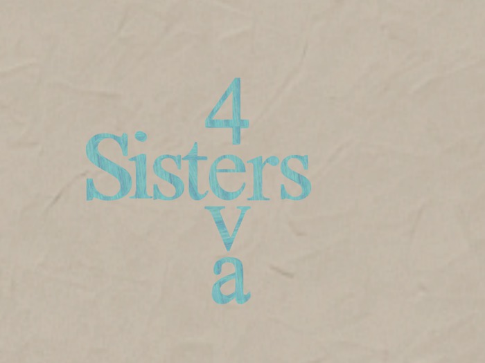 Second Life Marketplace - sisters 4eva sign aqua