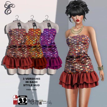 Second Life Marketplace - Entice - Unbelievable Dress - Tile