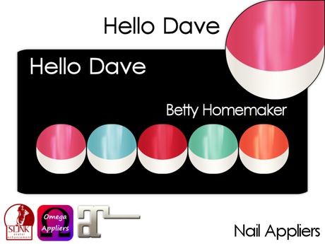 Second Life Marketplace - Hello Dave - Nail Appliers - Betty Homemaker