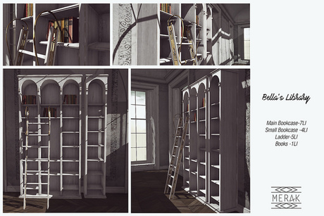 Second Life Marketplace - [Merak] - Bella's Library