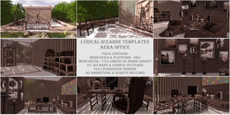 Second Life Marketplace - !Lyrical B!zarre Templates! - DEMO Aera ...