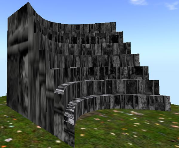 Second Life Marketplace - Different Round Stone Stair