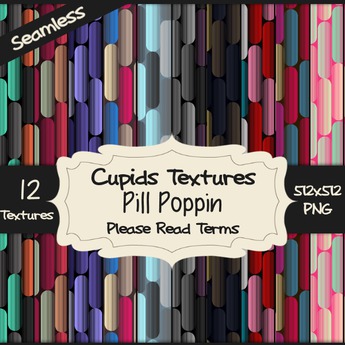 Second Life Marketplace - *Cupids Textures * 12 PILL POPPIN