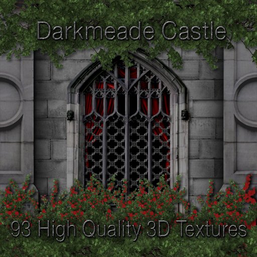 Second Life Marketplace - Darkmeade Castle Texture Set - 94 Full perm ...