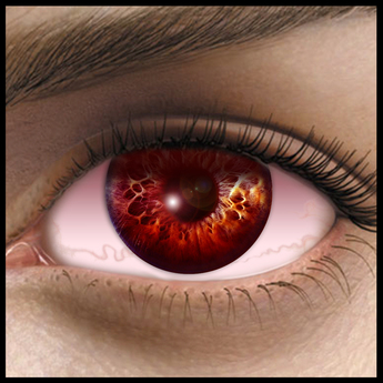 Second Life Marketplace - Eyes Riven - League of Legends - red-orange eyes