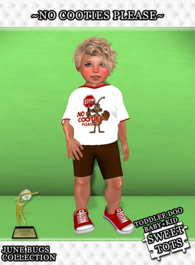 Second Life Marketplace - ~*Sweet Tots*~ TD~ JuneBugs~ No Cooties Please