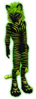 Second Life Marketplace - Luskwood Biohazard Tiger Avatar - (Complete ...