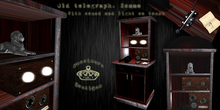 Second Life Marketplace - Old telegaph post Somme