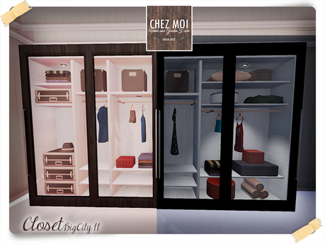 Second Life Marketplace - Closet BigCity II ♥ CHEZ MOI