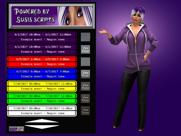 Second Life Marketplace - Event board