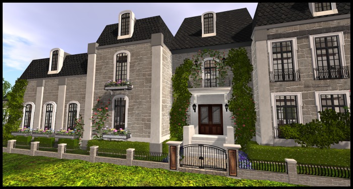 Second Life Marketplace - Silverthorne Manor, Mansion, Chateau, Villa ...