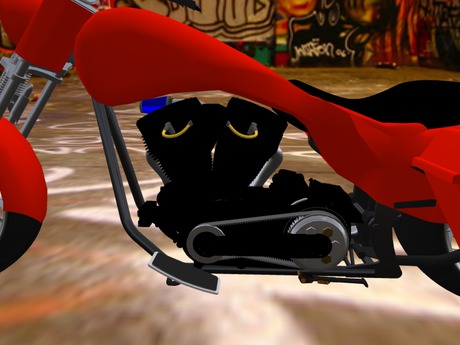 Second Life Marketplace - bagged-chopper v1