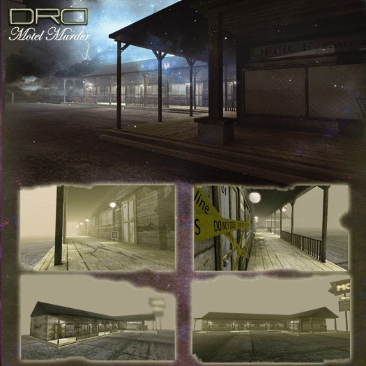 Second Life Marketplace - -DRD- Motel - Murder Motel (FULL SET)