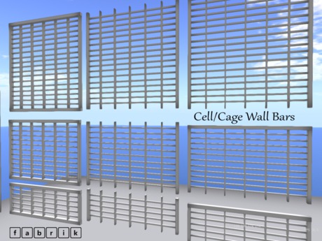 Second Life Marketplace - Cell Wall Bars