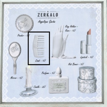 Second Life Marketplace - [ zerkalo ] Angelique - Comb