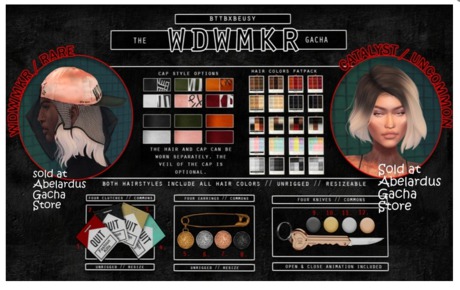 Second Life Marketplace - BTTBxBeusy: Clutch Light [WDWMKR gacha] Common