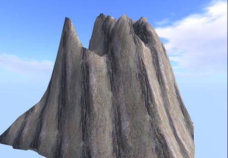 Second Life Marketplace - Sculpted rock / mountains pack, 128x128 ...