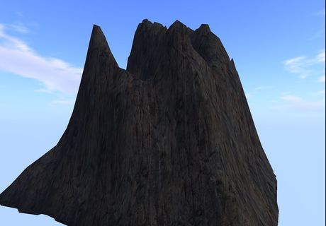Second Life Marketplace - Sculpted rock / mountains pack, 128x128 ...