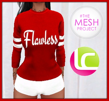 Second Life Marketplace - *LC* TMP Mesh Flawless Sweater Outfit