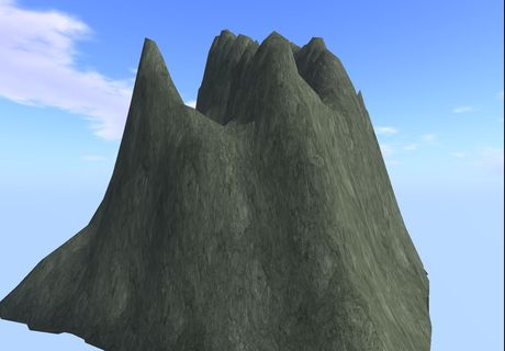 Second Life Marketplace - Sculpted rock / mountains pack, 128x128 ...