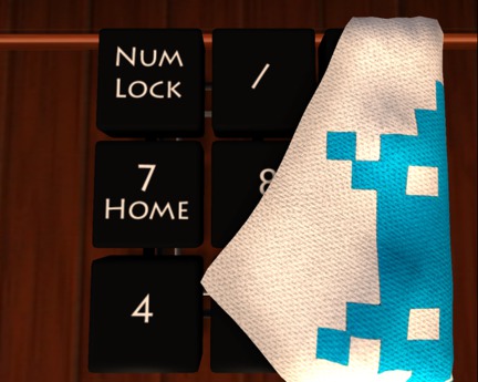 Second Life Marketplace - 16 :B: Numpad Seat (Black)