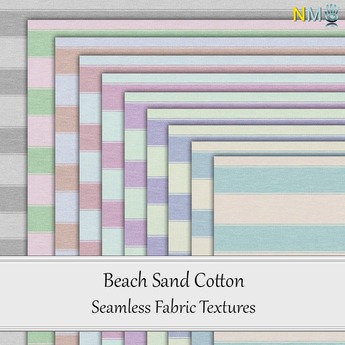 Second Life Marketplace - Beach Sand Cotton Soft Colors Fabric NM