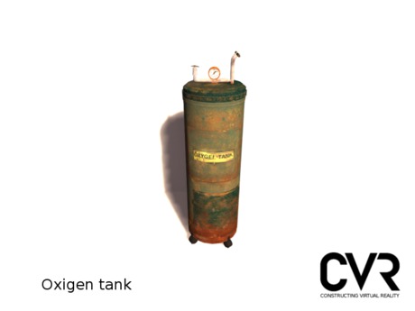 Second Life Marketplace - Oxygen tank box