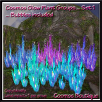 Second Life Marketplace - Cosmos Glow Plants