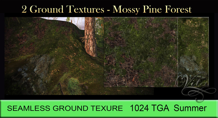 Second Life Marketplace - Vita's 3D Textrures - 2 textures pack