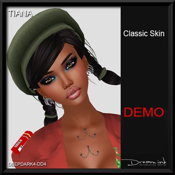 Second Life Marketplace - DEMO | DREAM INK "Classic Skin TIANA Pack5 ...