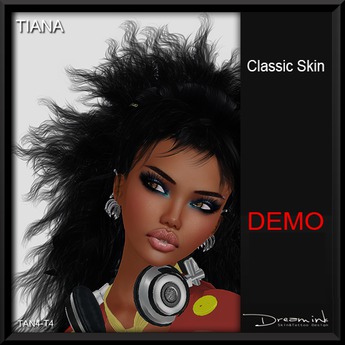 Second Life Marketplace - DEMO | DREAM INK "Classic Skin TIANA Pack5 ...