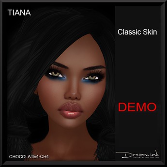 Second Life Marketplace - DEMO | DREAM INK "Classic Skin TIANA Pack5 ...
