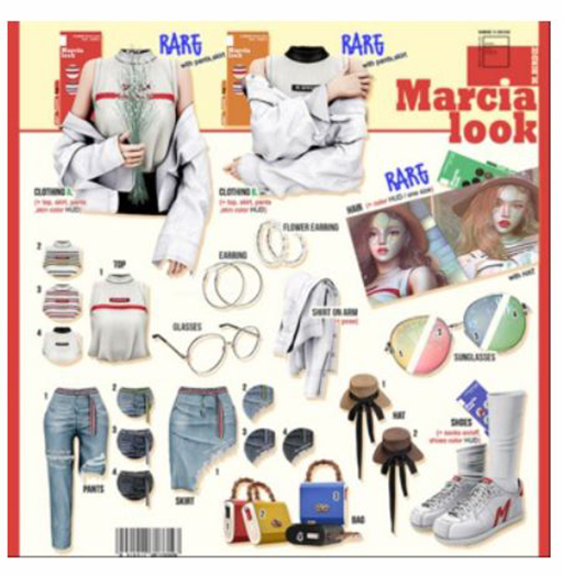Second Life Marketplace - `M.BIRDIE / Marcia look-top3 Maitreya
