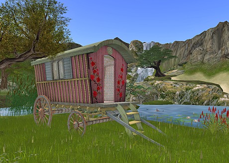 Second Life Marketplace - Gypsy vardo / Caravane Gypsy