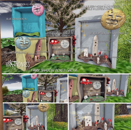 Second Life Marketplace - uK - Fairy Shadow Box Loot Box 2 RARE