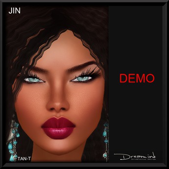 Second Life Marketplace - DEMO | DREAM INK "Classic Skin JIN Shape"