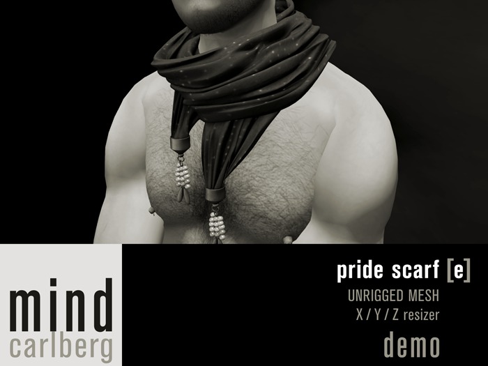 Second Life Marketplace - mind carlberg_pride scarf [e]_demo