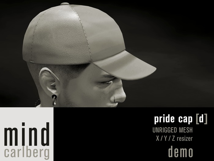 Second Life Marketplace - mind carlberg_pride cap [d]_demo