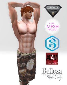 Second Life Marketplace - XK Beachcombers Shorts Java Java