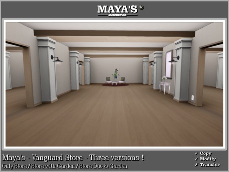 Second Life Marketplace - Maya's - Vanguard Store - THREE VERSIONS